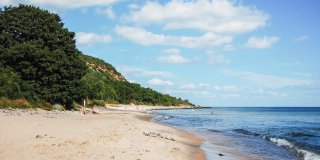 Stenshuvuds Nationalpark Stranden - Bathing beach at Stenshuvud near ...